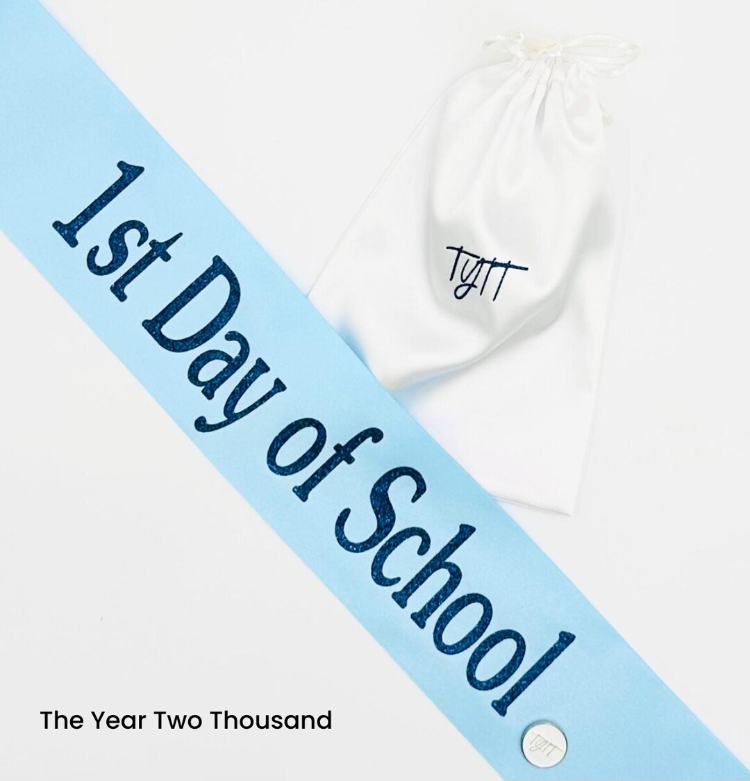 1st Day of School Sash, Custom Sash, Personalized Sash, Back to School ...