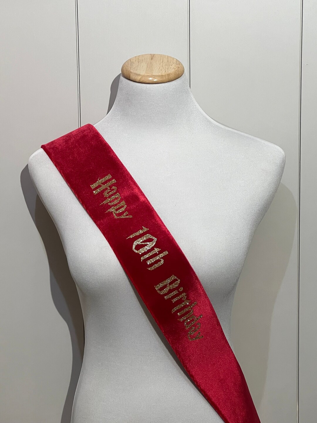 Sash, Personalized Sash, Harry Potter Theme Sash Birthday Sash, Velvet ...
