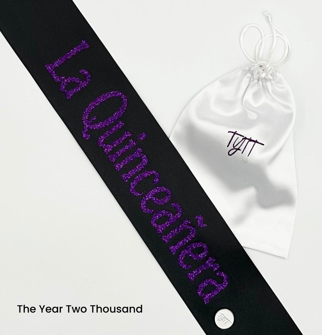 Personalized La Quinceañera Sash: Custom Satin Birthday Party Sash - Etsy