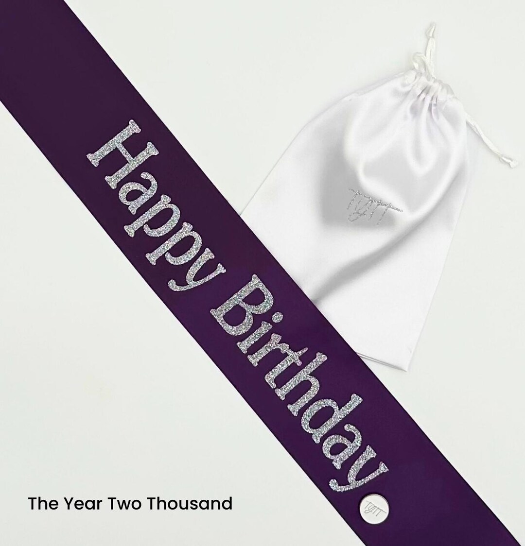 Happy Birthday Sash, Custom Birthday Sash, Personalized Birthday Sash ...