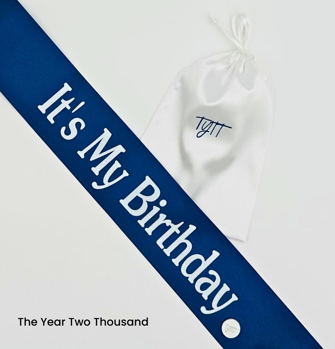 It's My Birthday Sash, Personalized Birthday Sash, Custom Birthday Sash ...