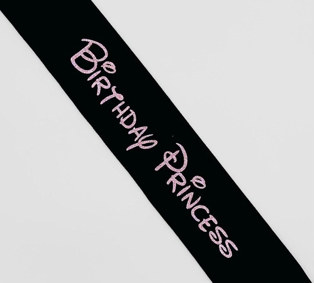 Disney Sash, Custom Sash, Princess Sash, 1st Disney Trip, Disney ...