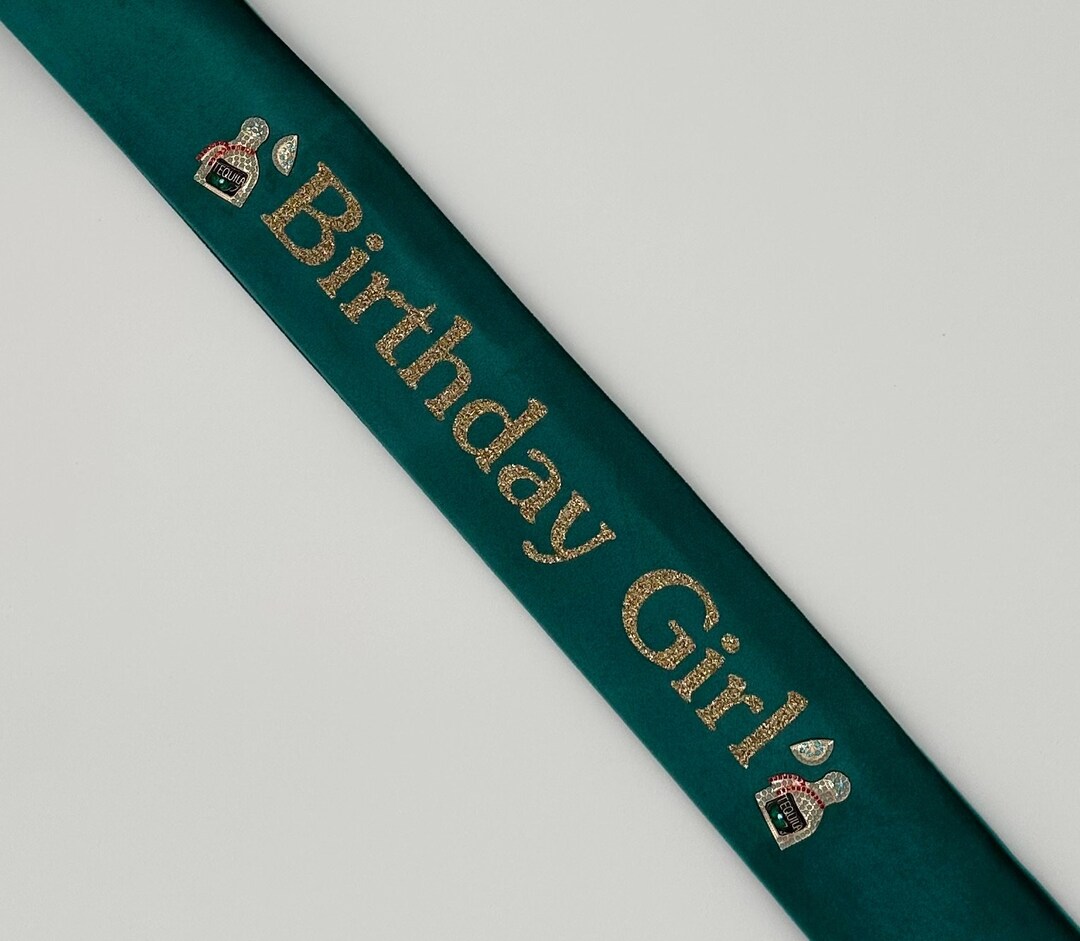 Custom Birthday Sash, Personalized Birthday Sash, Birthday Girl Sash ...