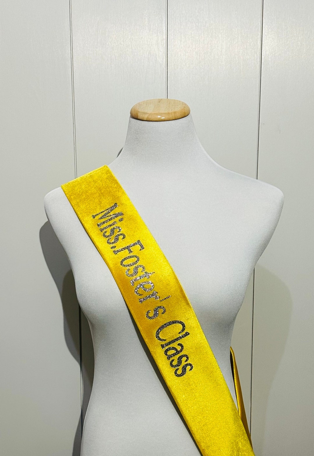 Sash, Personalized Sash, Teacher Sash, School Sash, 1st Day of School ...