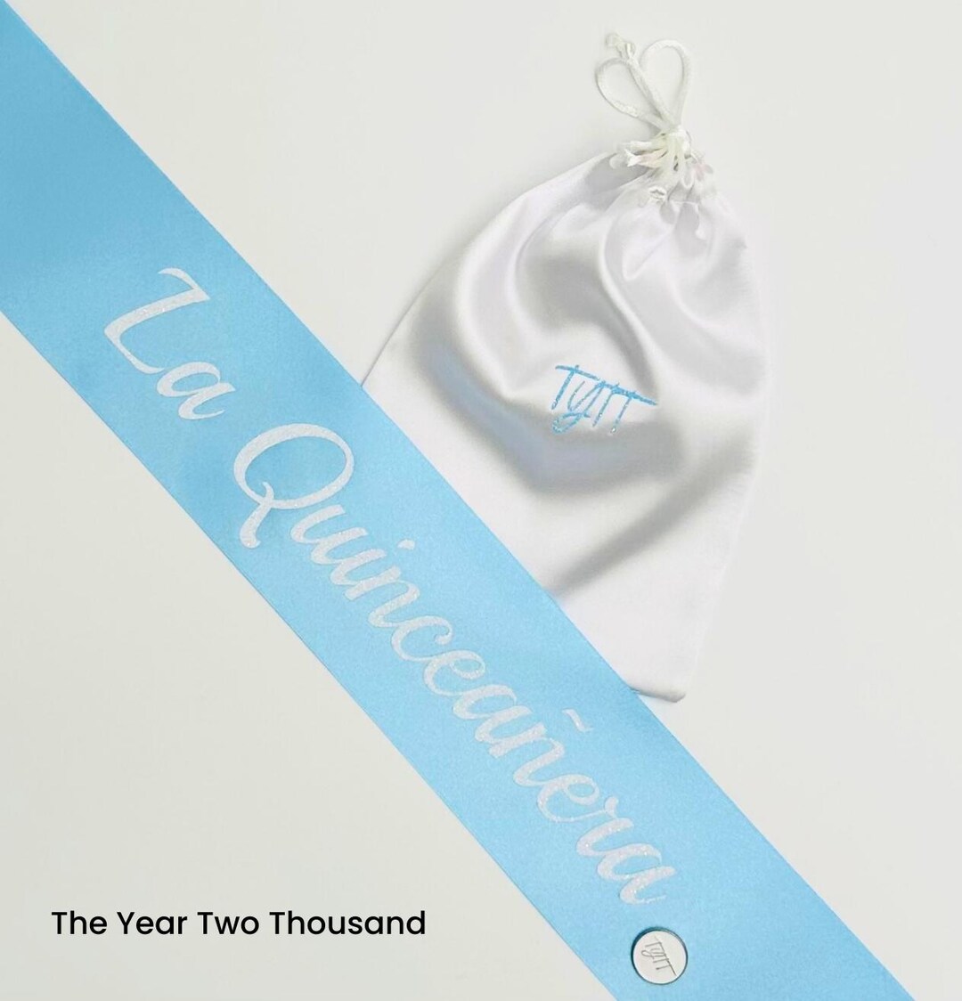 Personalized La Quinceañera Sash: Custom Birthday Party Sash - Etsy