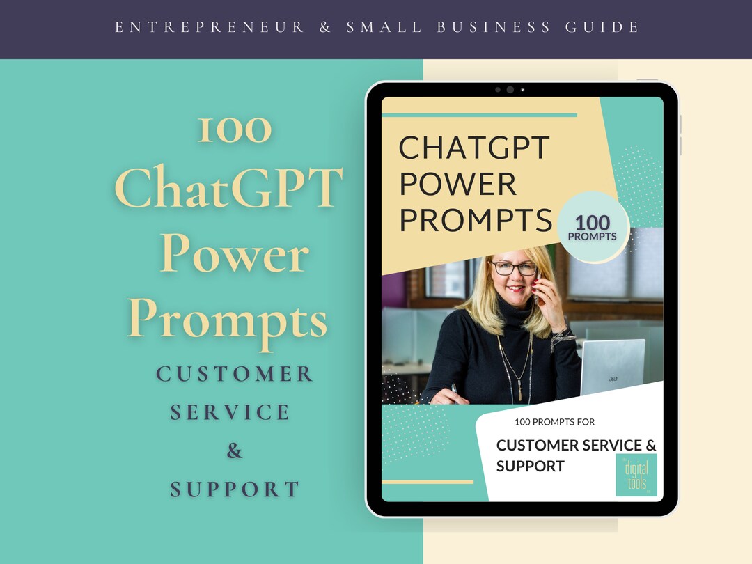 100 Chatgpt Power Prompts for Customer Service & Support + Bonus Chatgpt Guides and Tips - Etsy