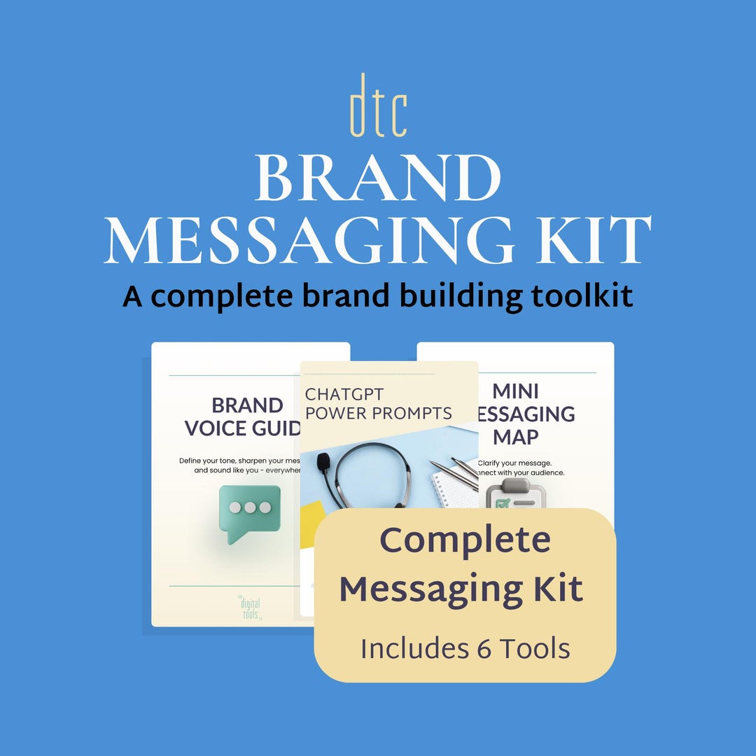 Brand Messaging Kit – Speak Clearly. Sell Confidently. | Templates ...