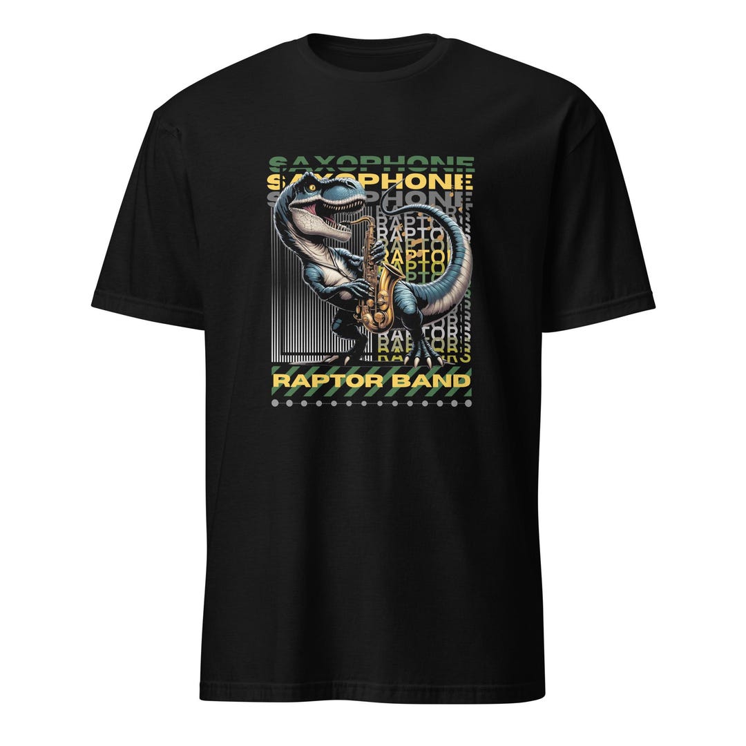 Saxophone Raptor Band Shirts - Etsy