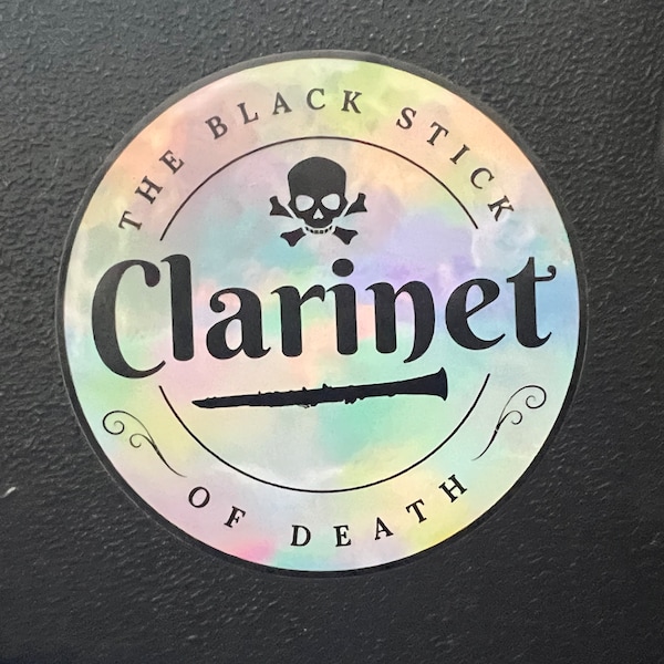 Clarinet Decal - Etsy