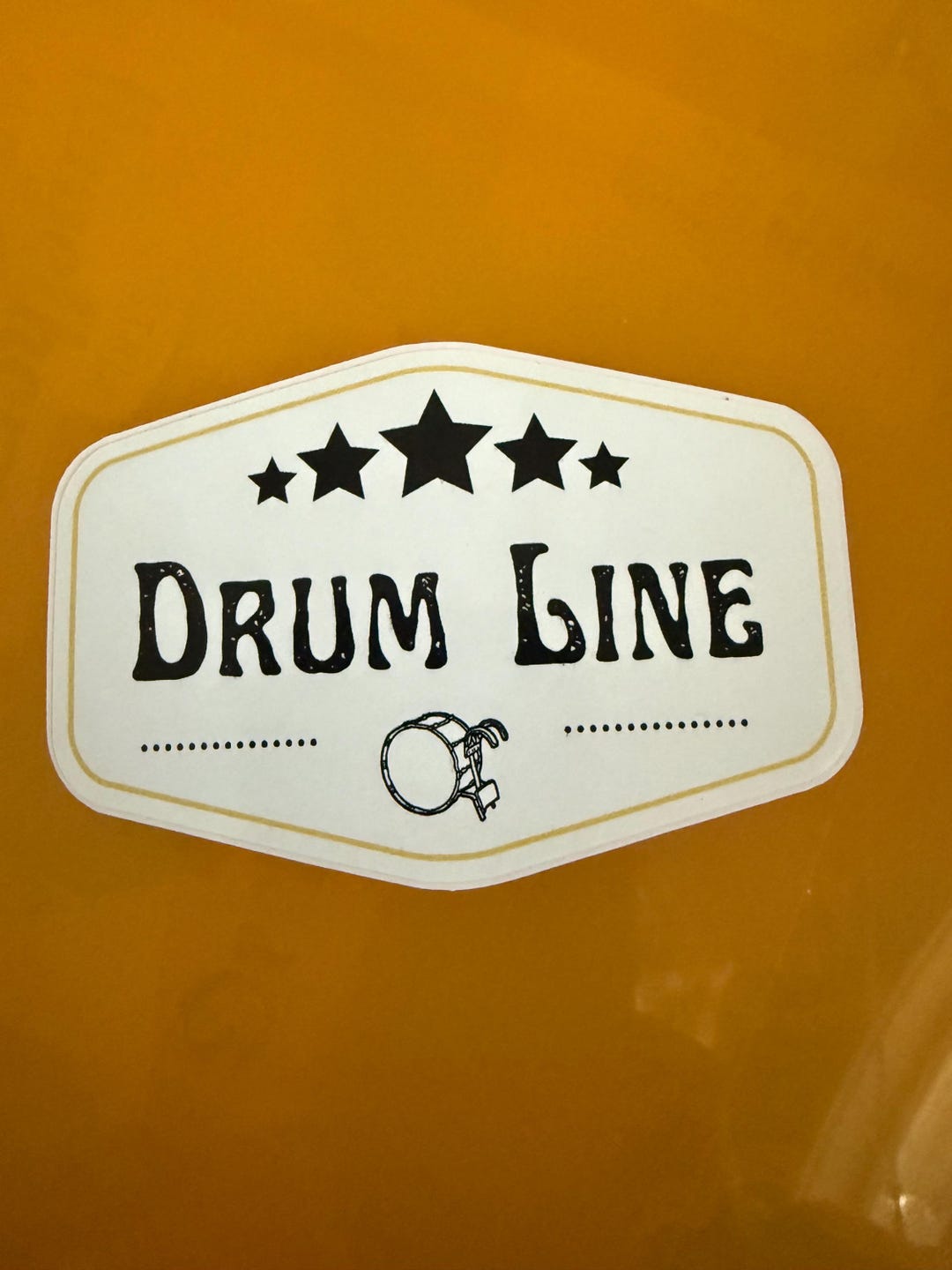 Drumline Logo Sticker - Etsy