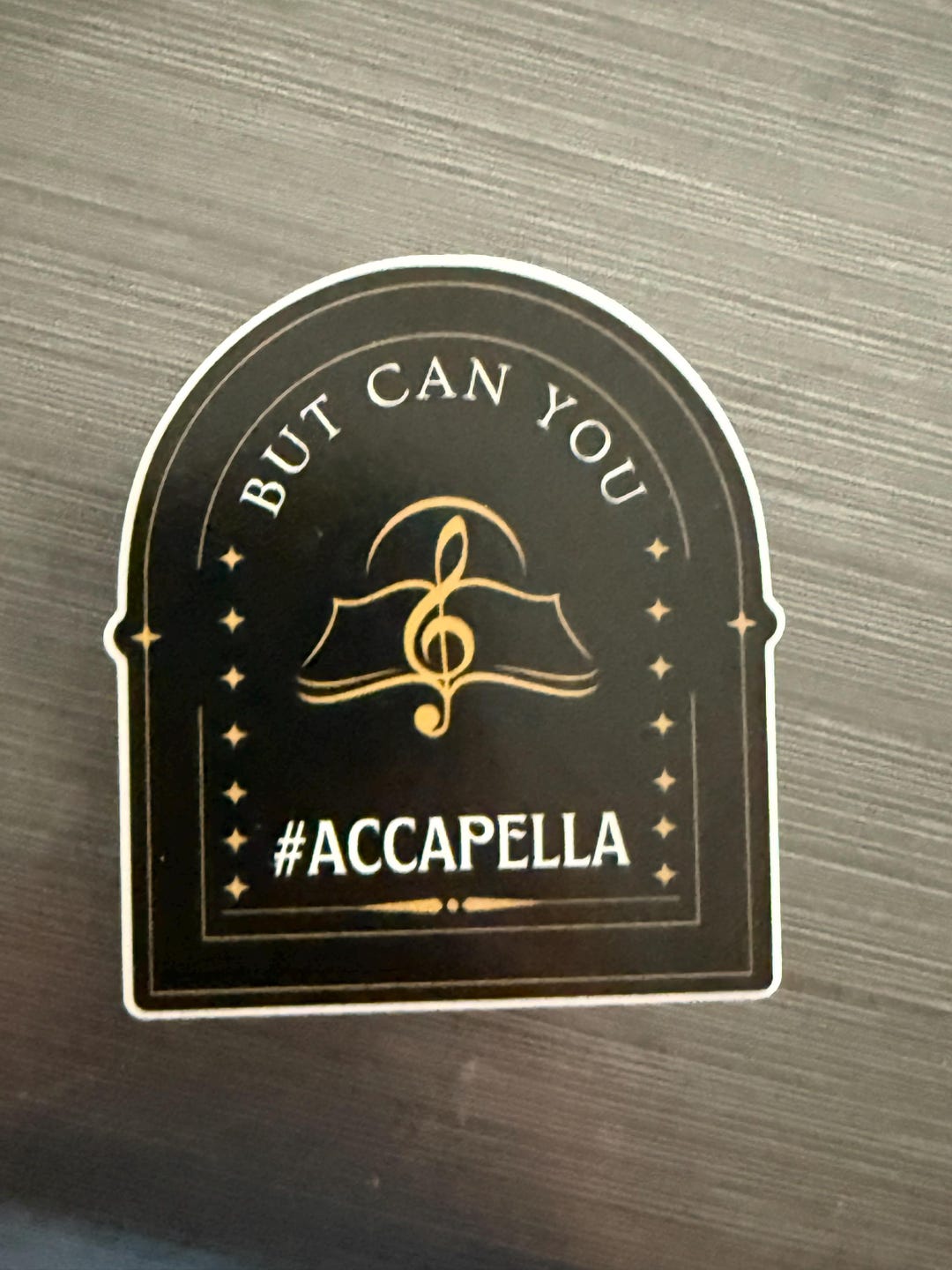 Choir 3” Sticker “but Can You #acapella” - Etsy