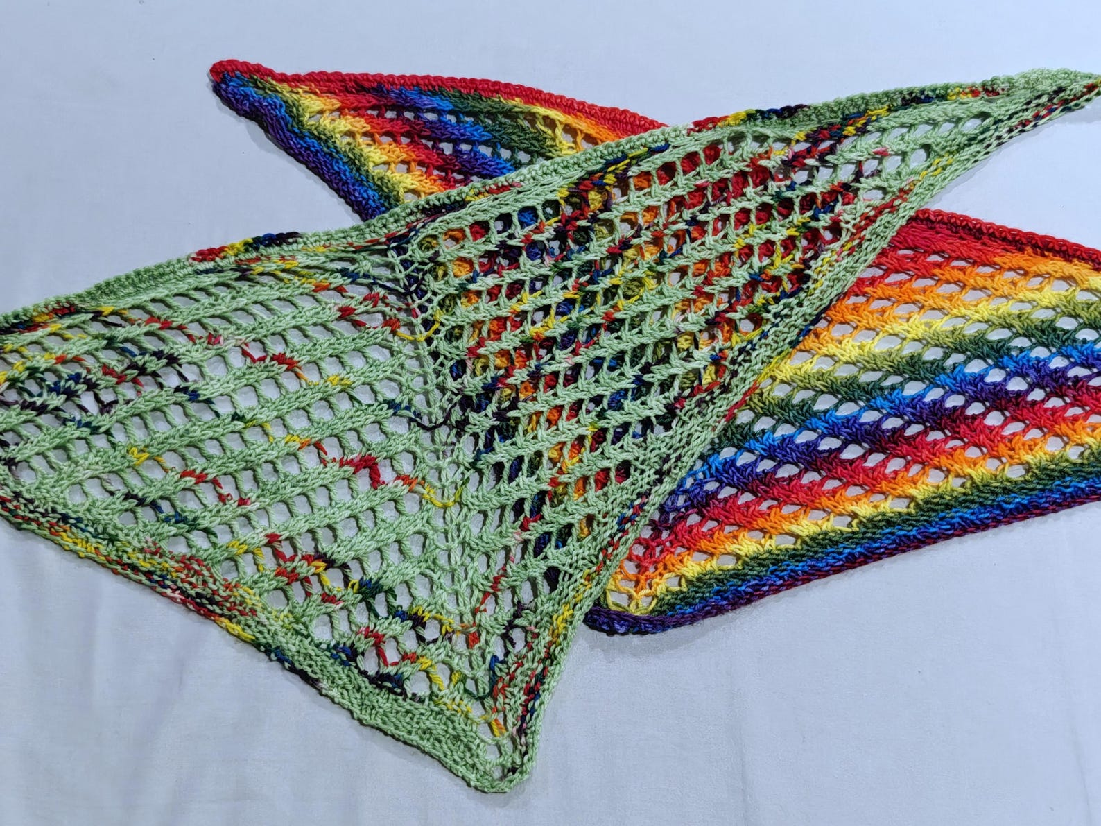 Breezy Summer Lace Knit Kerchief Pattern - Etsy