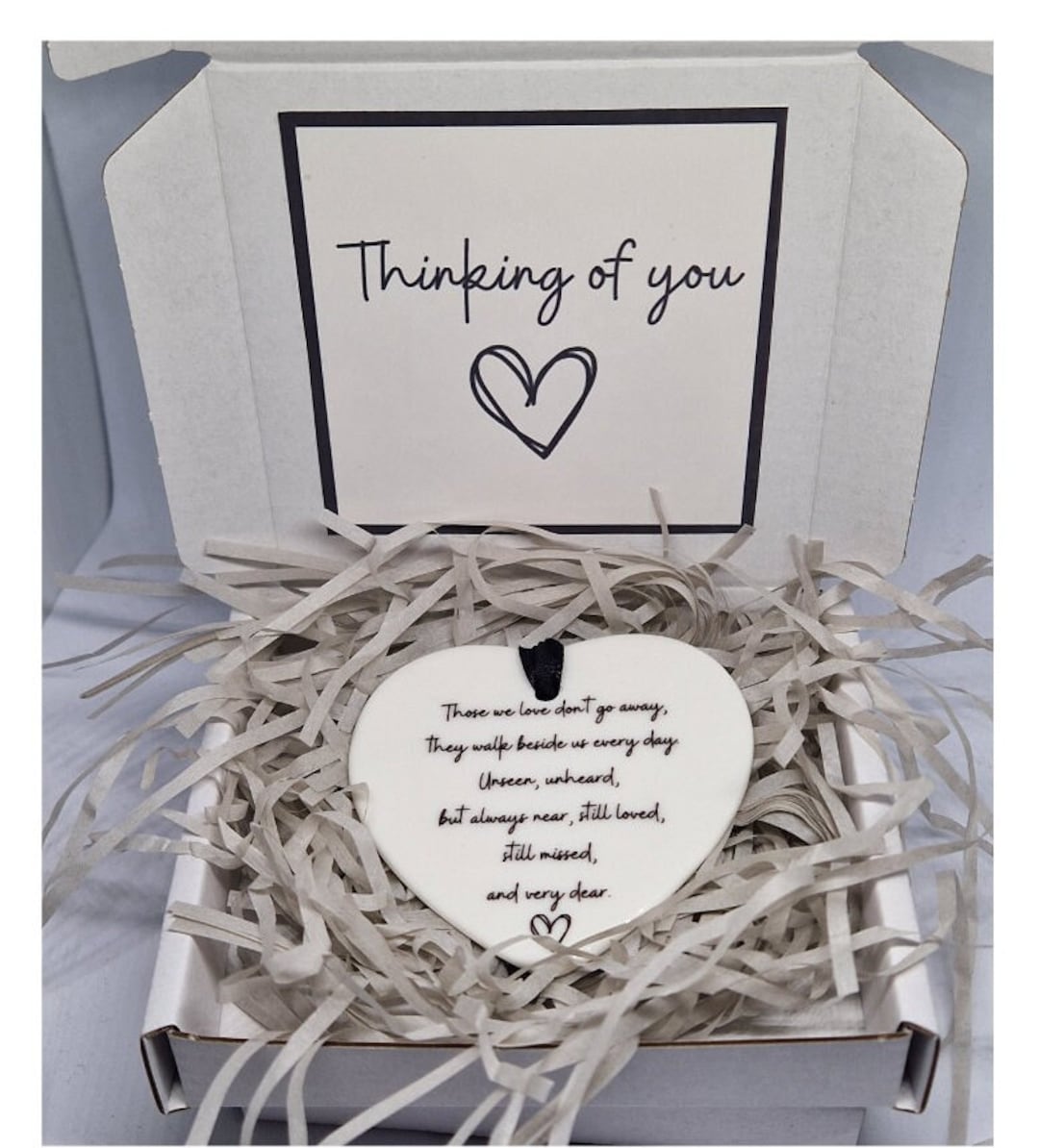 Sympathy Heart Bereavement Gift , Condolences Gift Box - Etsy