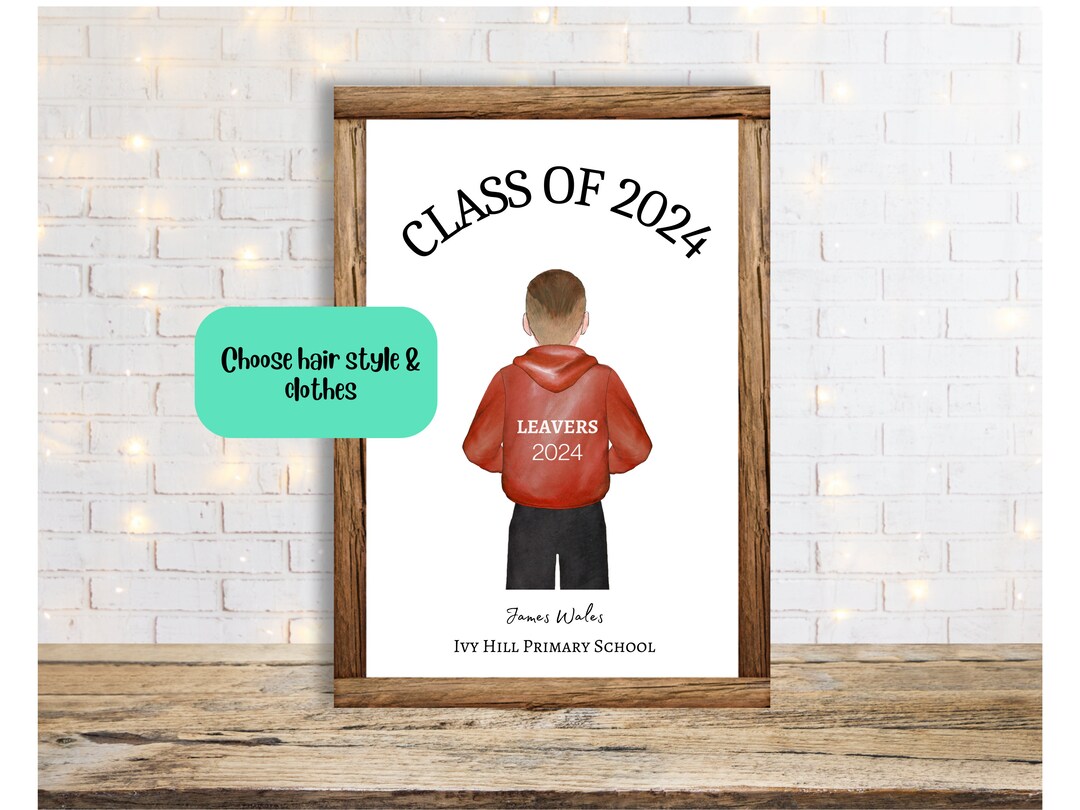 Primary School Leavers Gift, High School Leavers, Class of 2024 - Etsy