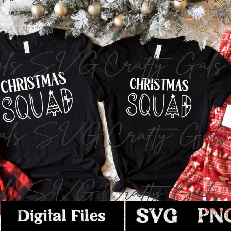 Christmas Squad Simple - Etsy