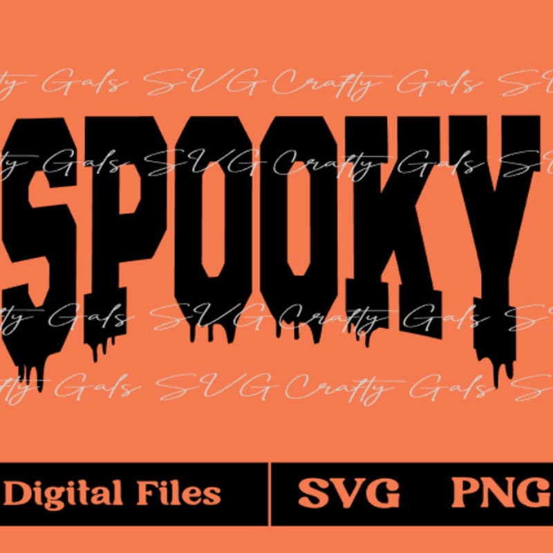 Spooky Svg - Etsy