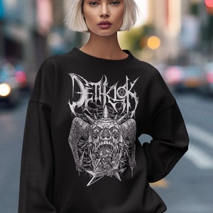 Dethklok Band Sweatshirt, Metal Band Sweater, Graphic Sweatshirt, Rock ...