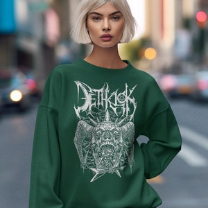 Dethklok Band Sweatshirt, Metal Band Sweater, Graphic Sweatshirt, Rock ...