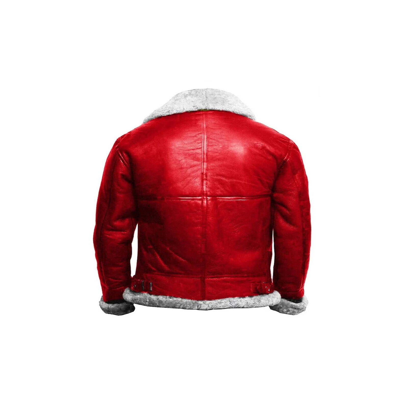 Men's Red Handmade B3 Bomber Christmas Holiday Aviator - Etsy