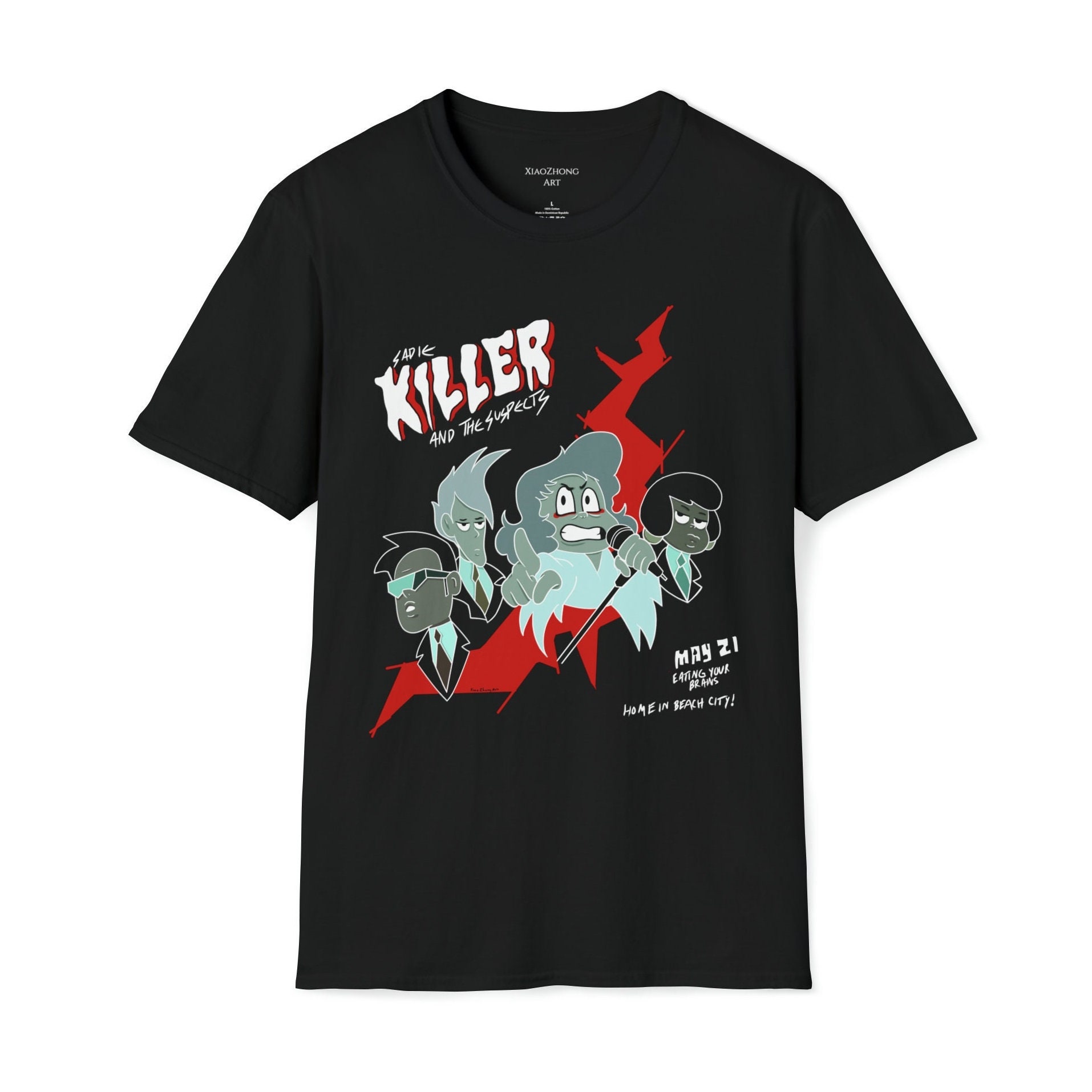 Steven Universe Sadie Killer and the Suspects Soft Style Gildan Tee ...