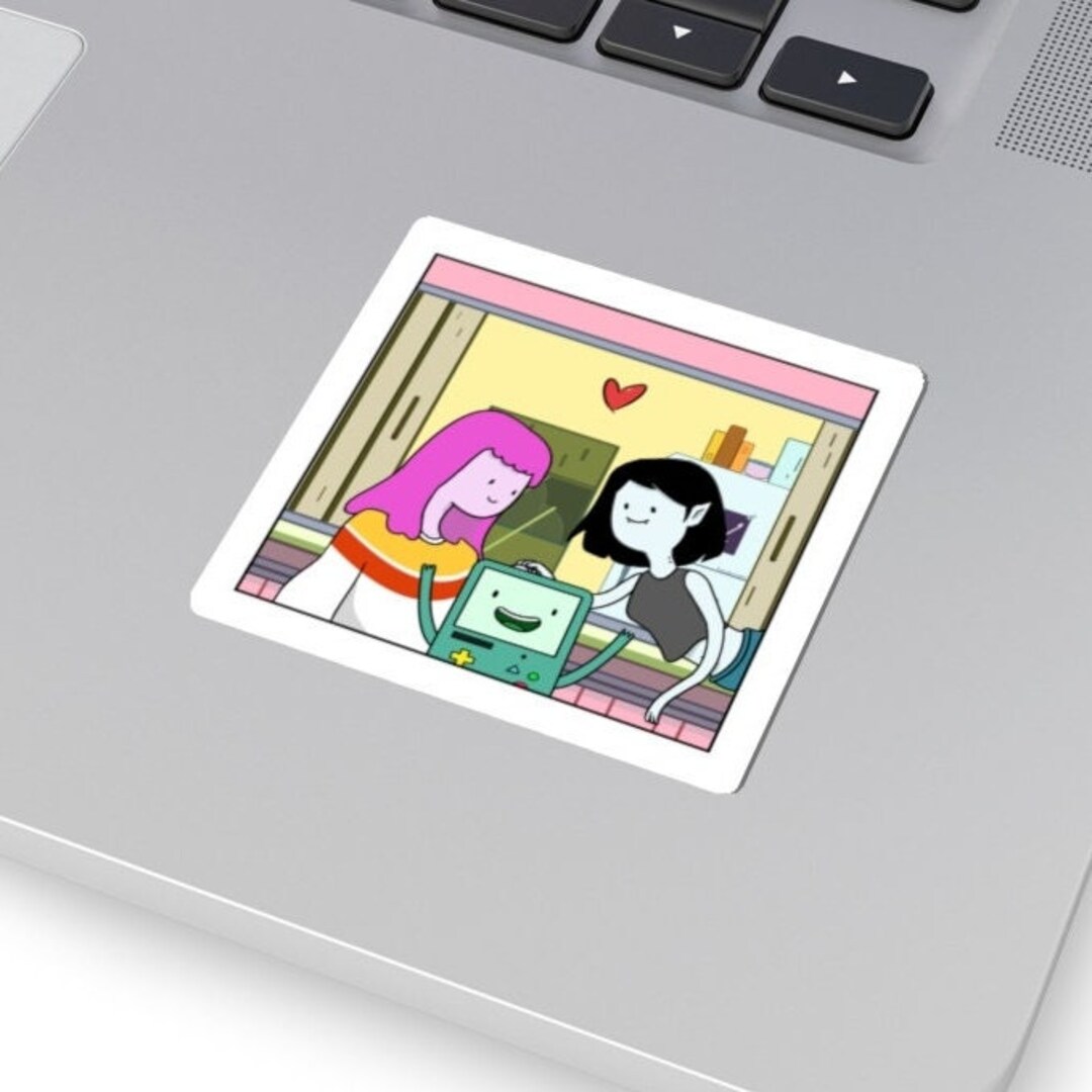 Bubbline/bmo Family Photo Sticker Marceline BMO & Princess - Etsy