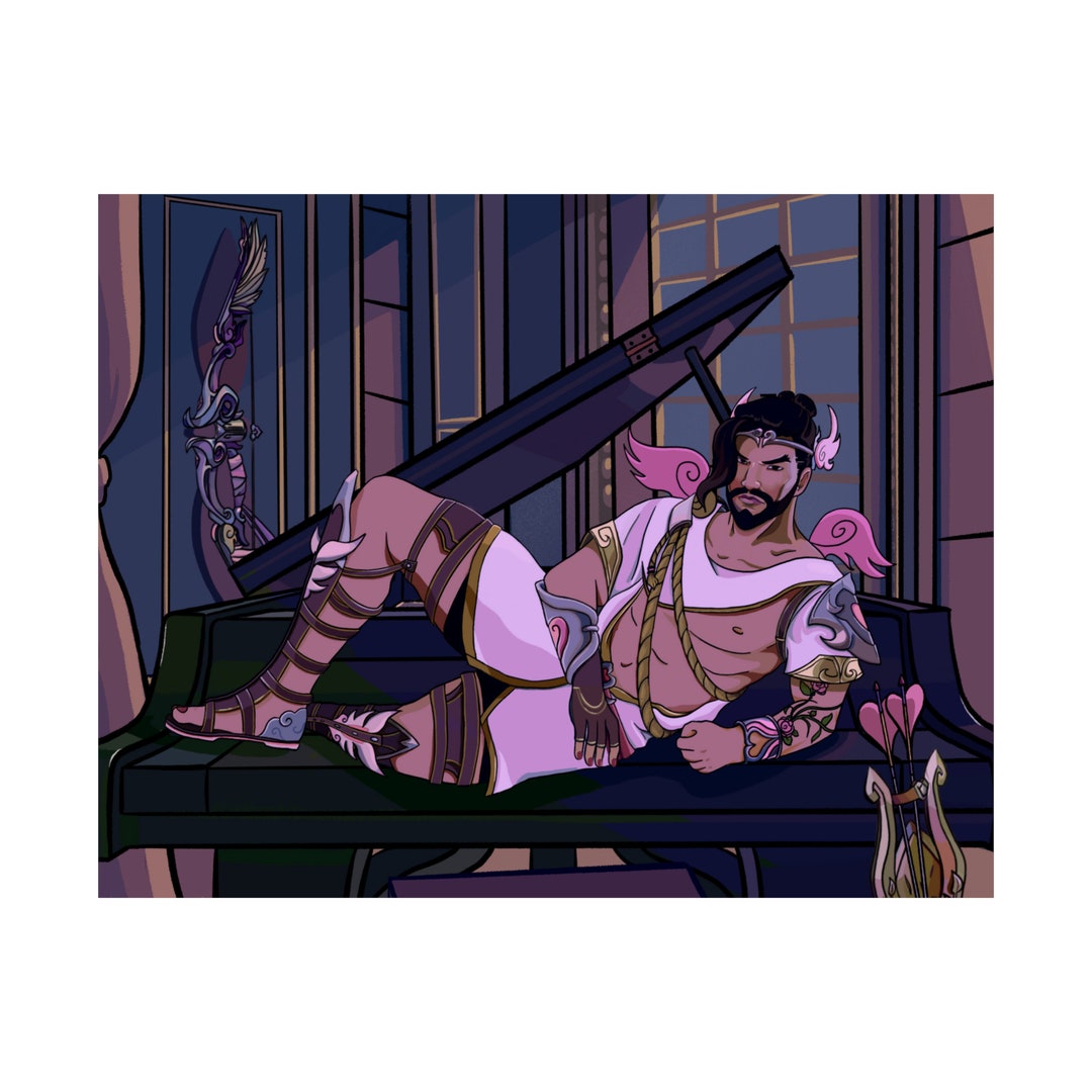 Cupid Hanzo Poster Overwatch - Etsy