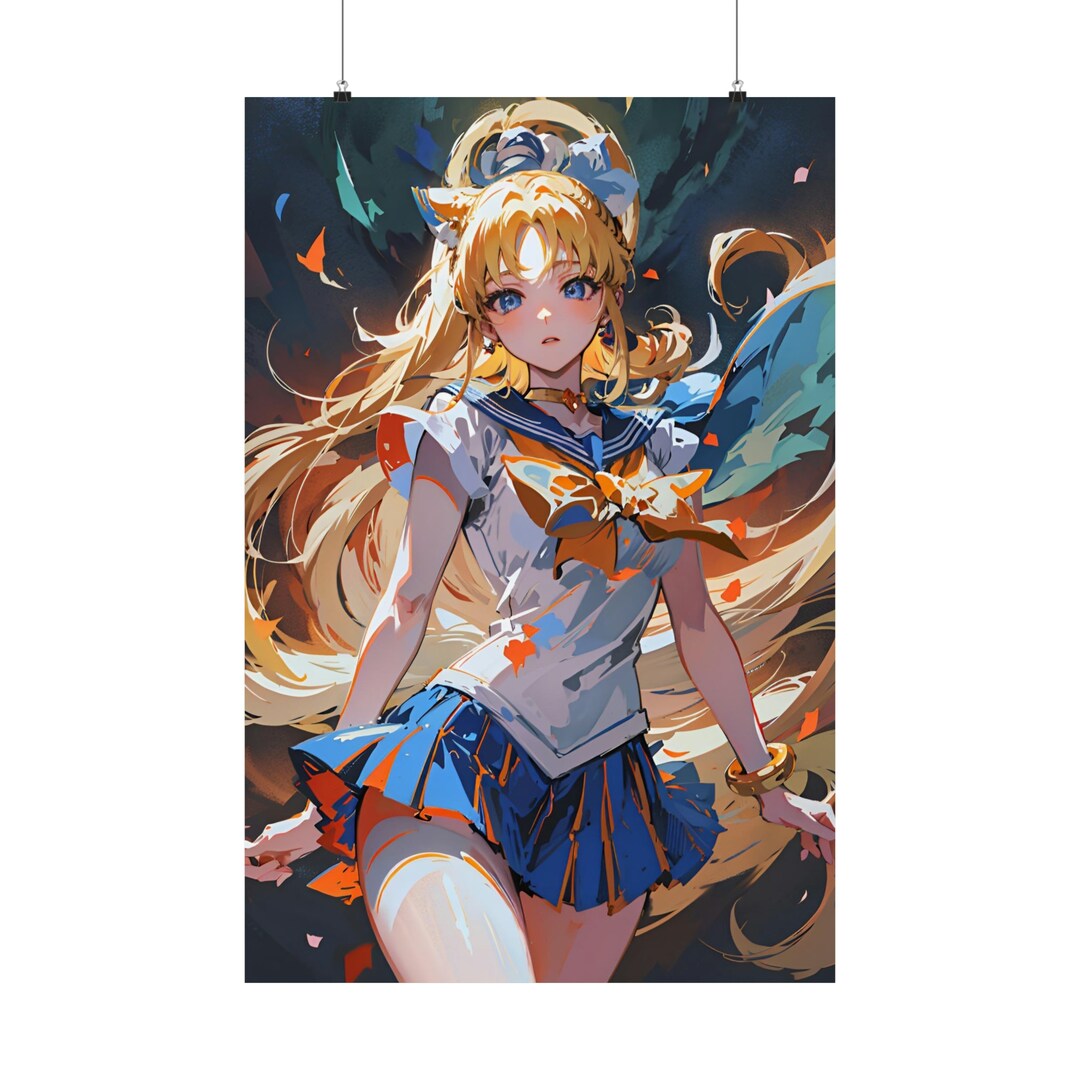 Personalized Sailor Moon Anime Poster Custom Wall Art for - Etsy Canada