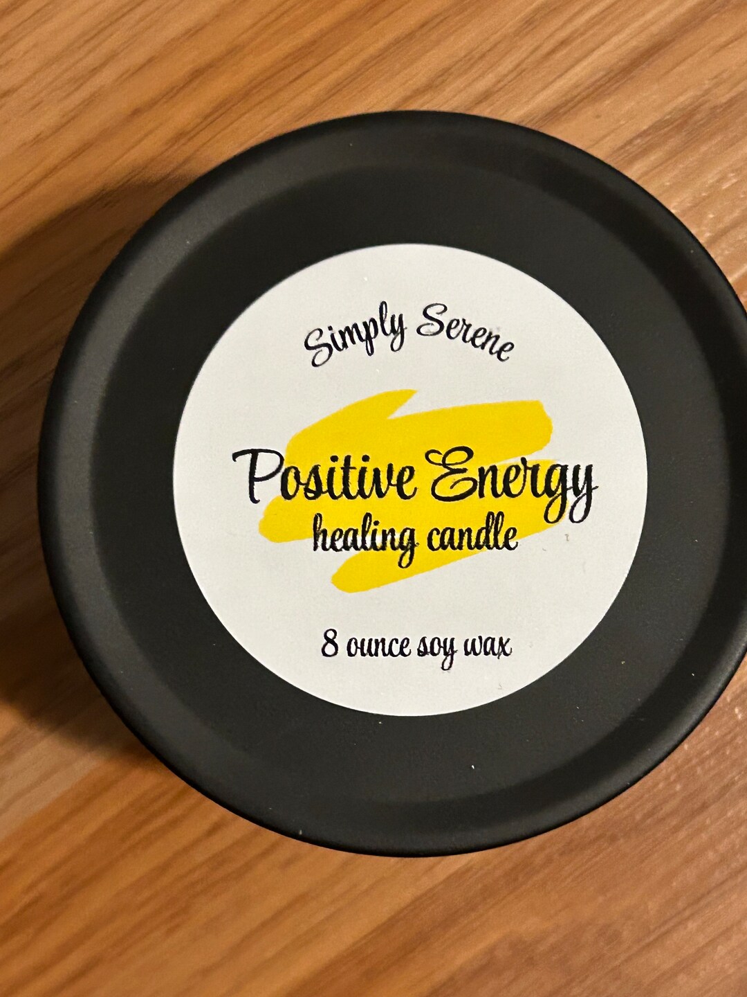 Positive Energy Candle Healing Handmade Soy Wax Candle Citrus Blended ...