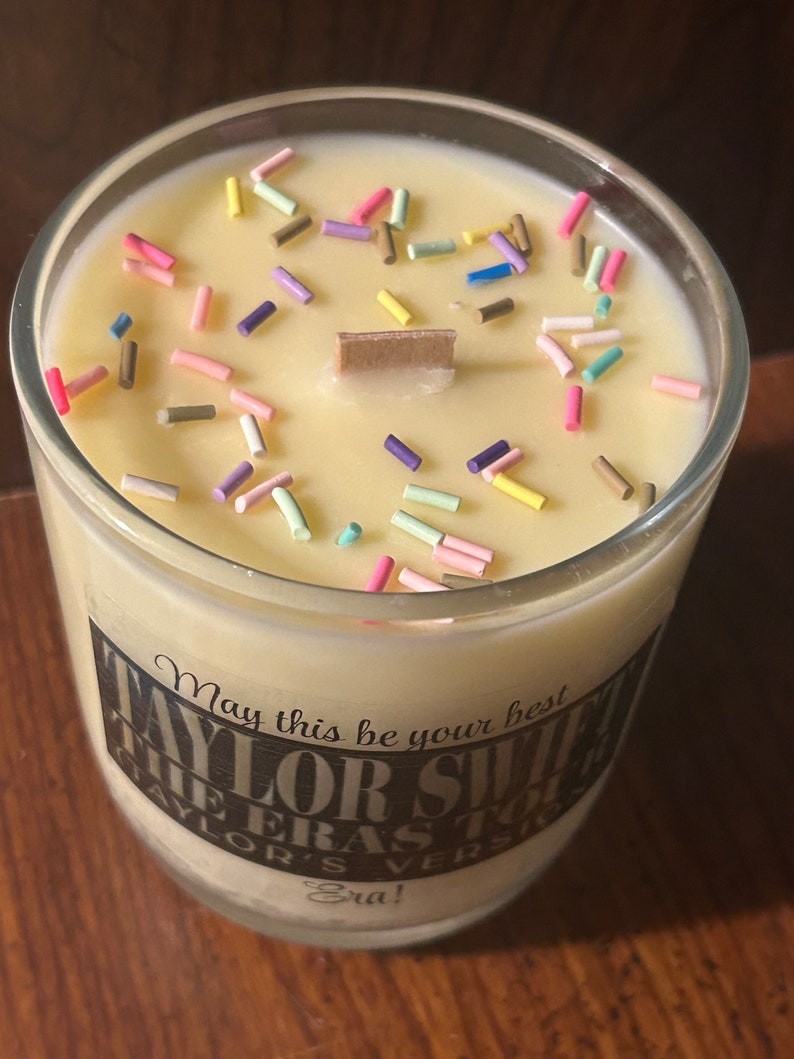 Taylor Swift Eras Tour Candle, Era Birthday Candle Taylor Swift Gift ...