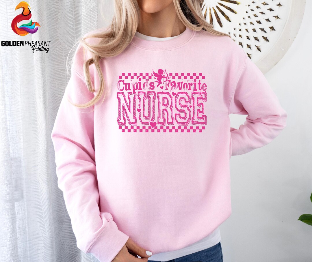 Cupids Favorite Nurse Shirt, Nurse Valentine's Day Shirt, Cute Nurse ...