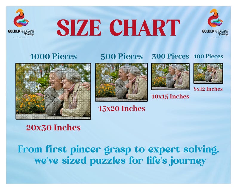 Personalized Jigsaw Puzzles for Seniors Adults, Custom Family Gift ...