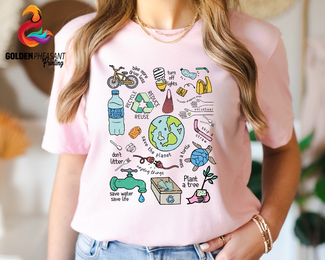 Save the Planet Shirt, Earth Day Shirt, Earth Lover Shirt, Enviromental ...