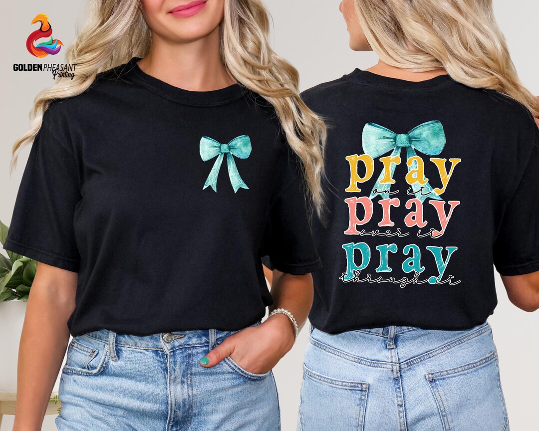 Christian Pray Shirt, Christian Shirt, Faith Shirt, Christian Gift ...