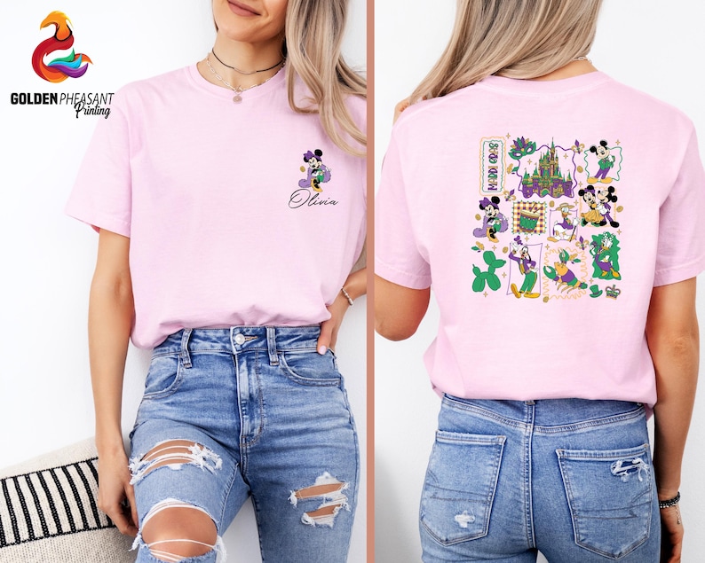 Comfort Colors® Disney World Happy Mardi Gras Carnival 2026 Shirt, New ...