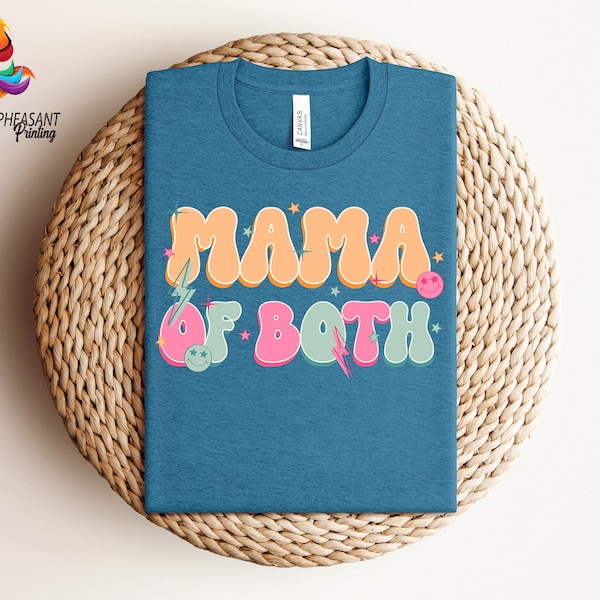 Mama of Both Shirt - Etsy