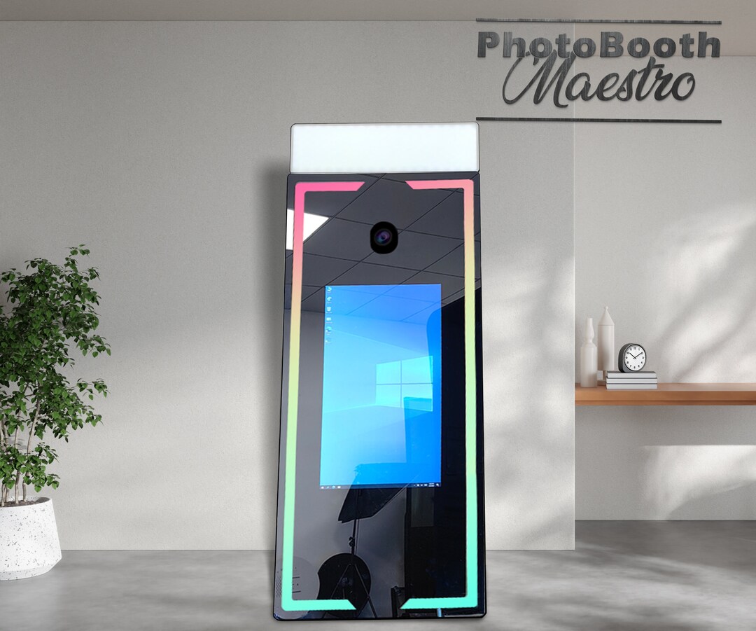 Magic Mirror Photo Booth. 65 / 40 In. Photobooth. Modern Magic Mirror ...