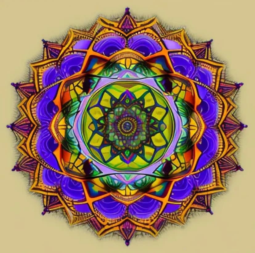 Mandala Spring Inspired Digital Art for Personal Gifts - II - Etsy