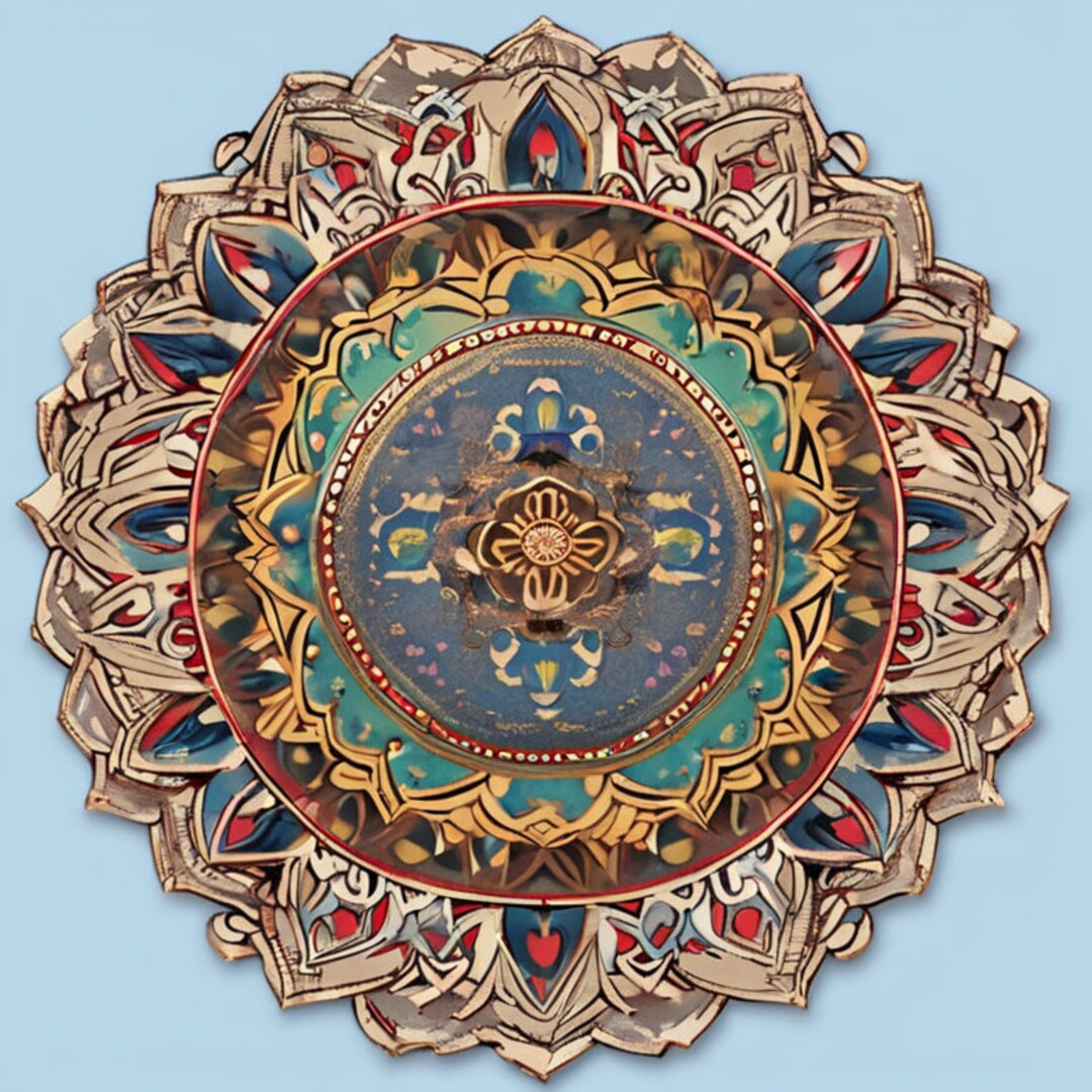 Mandala Feeling Inspired Digital Art for Personal Gifts - Etsy