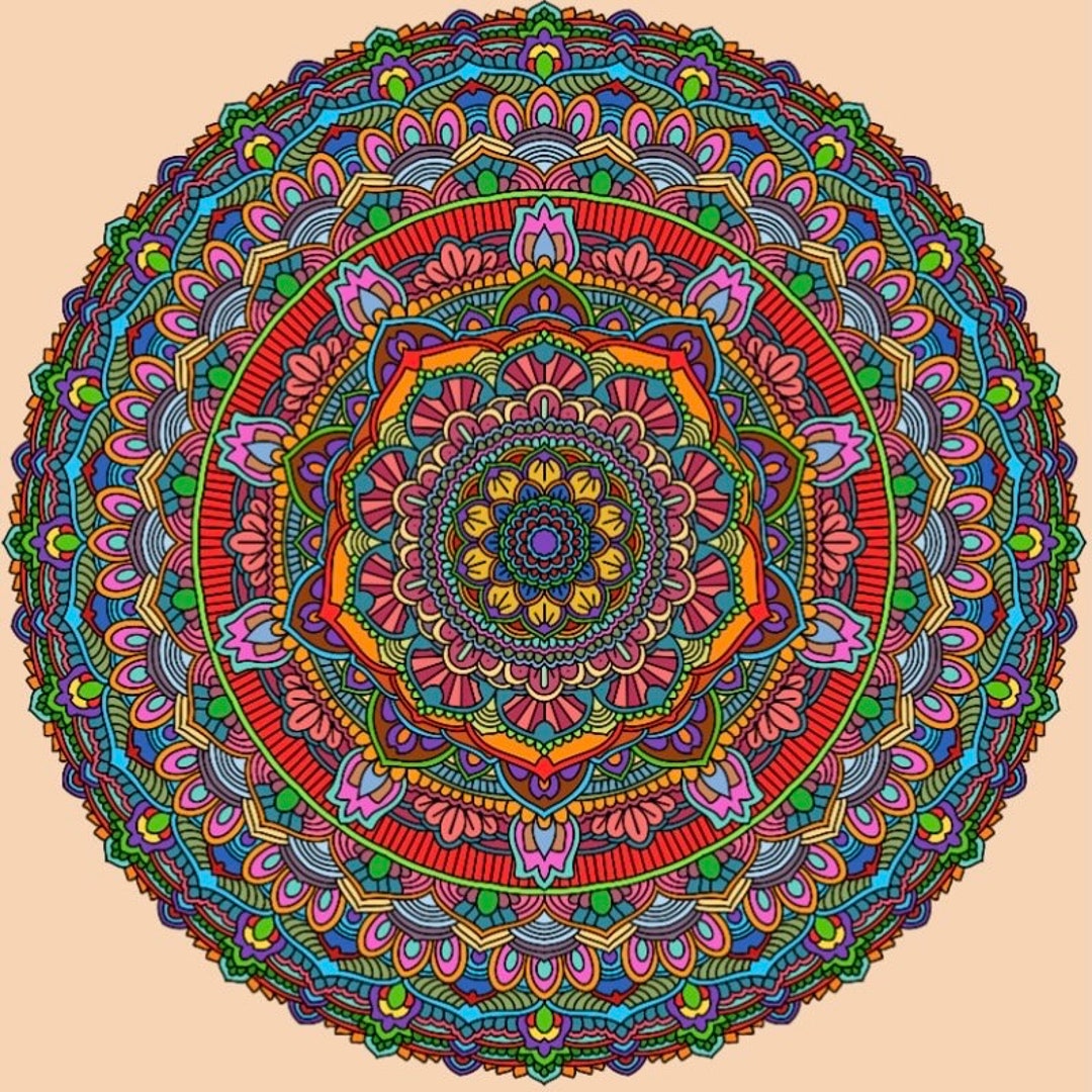 Mandala Rama Digital Art for Personal Gifts - Etsy
