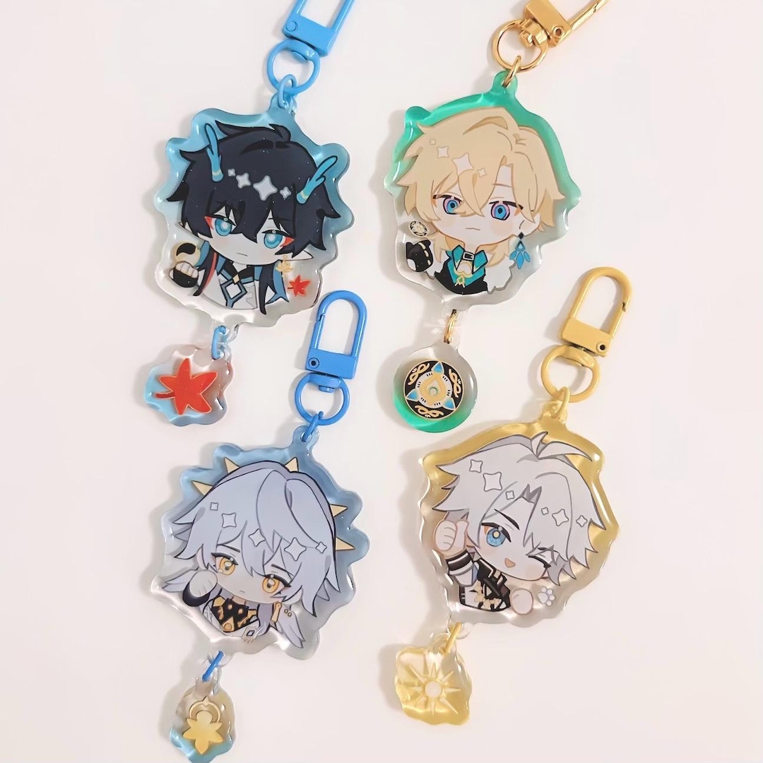 Honkai Star Rail Aventurine, Dan Heng, Sunday, Phainon HSR Acrylic ...