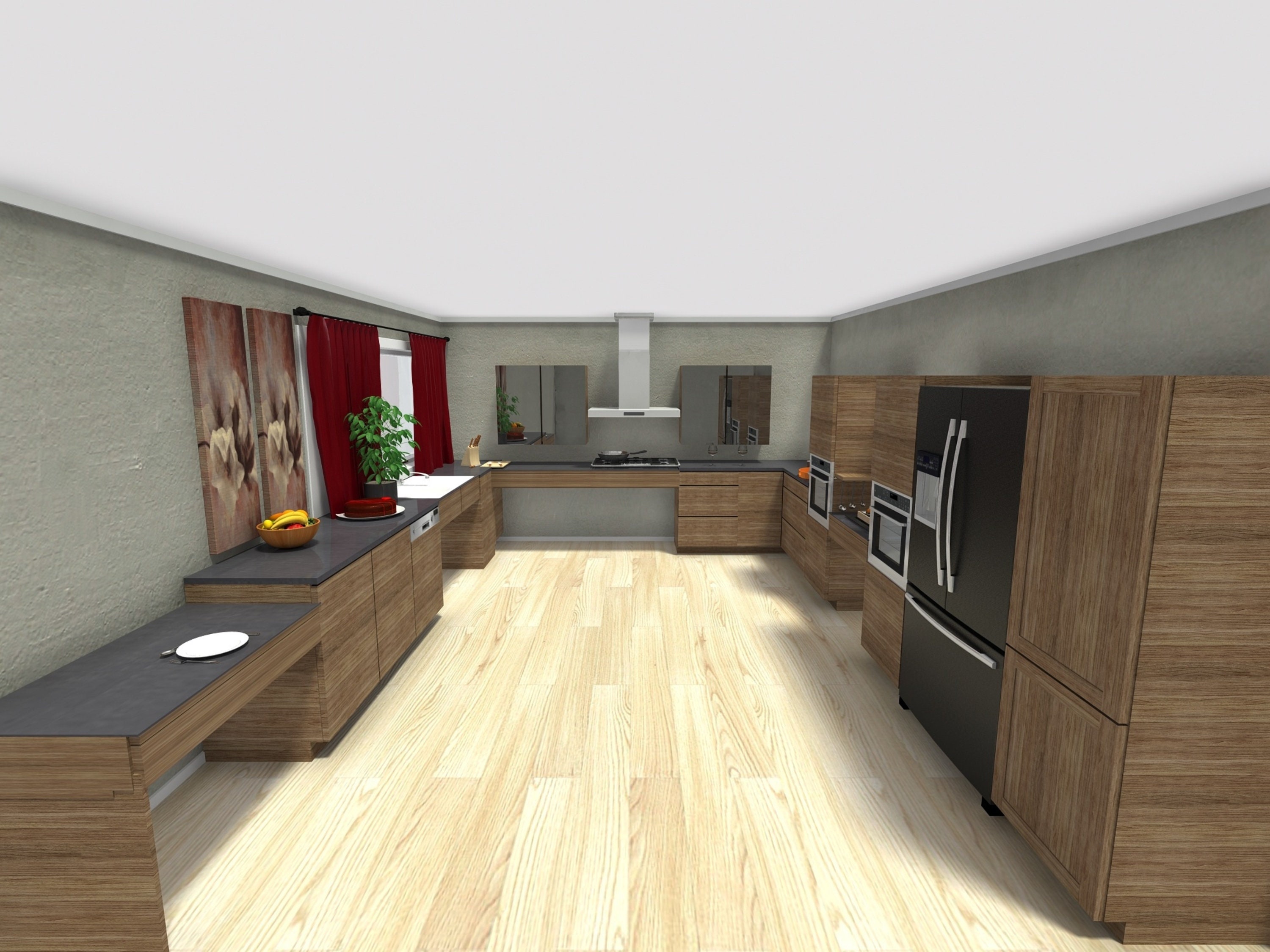 Accessible Kitchen Design 2D-3D, Kitchen Design for Limited Mobility ...