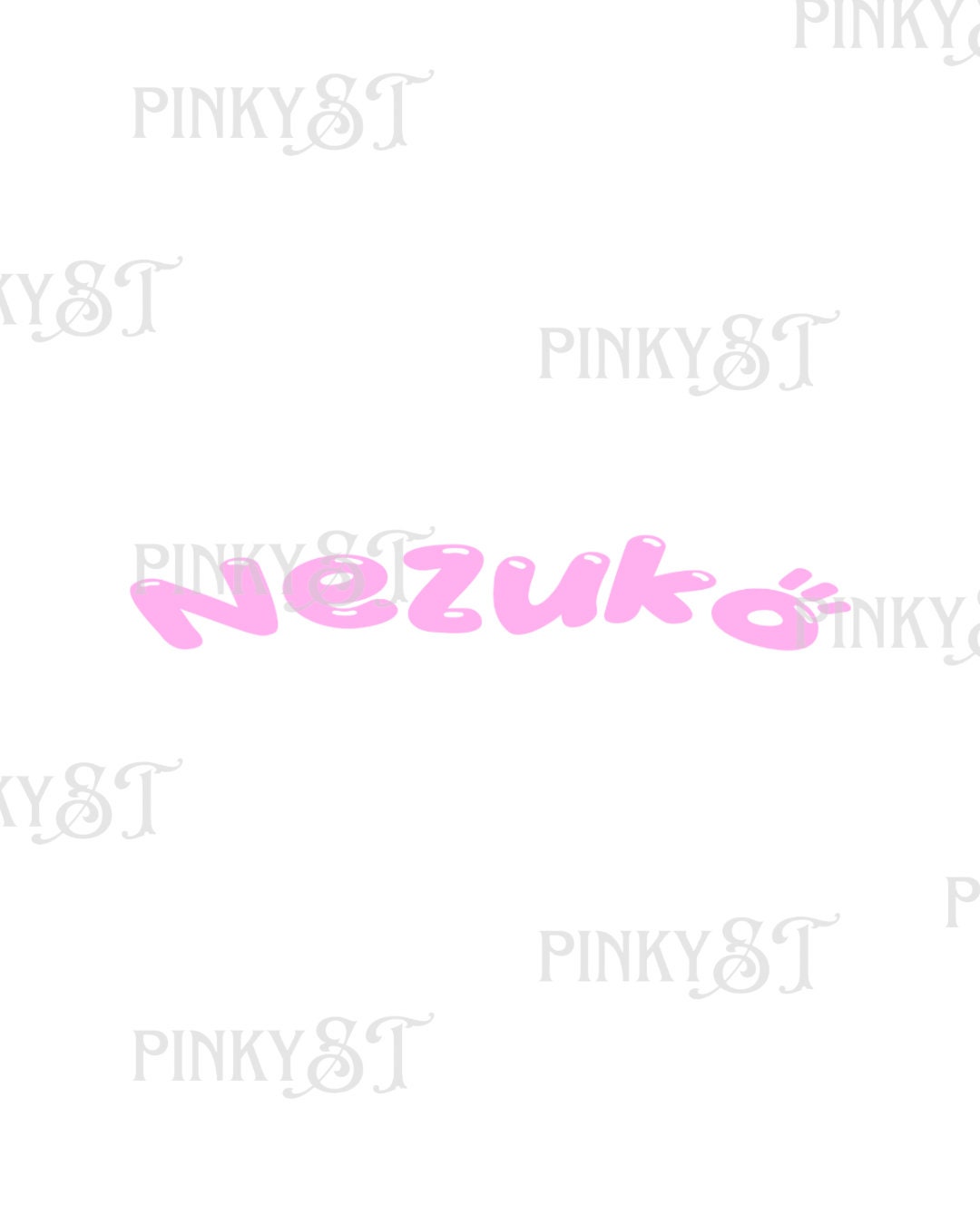 Nezuko Kamado 4 Designs PNG Sublimination Design, Digital File, Anime ...
