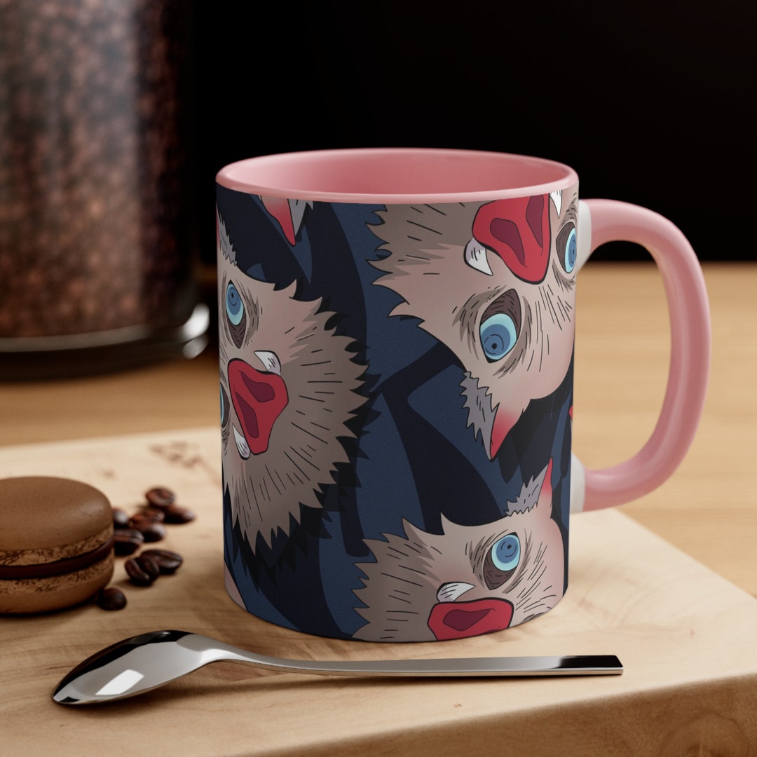 Inosuke Hashibira Mug, Anime Mug, Anime Fan, Demon Slayer Mug, Kimetsu ...