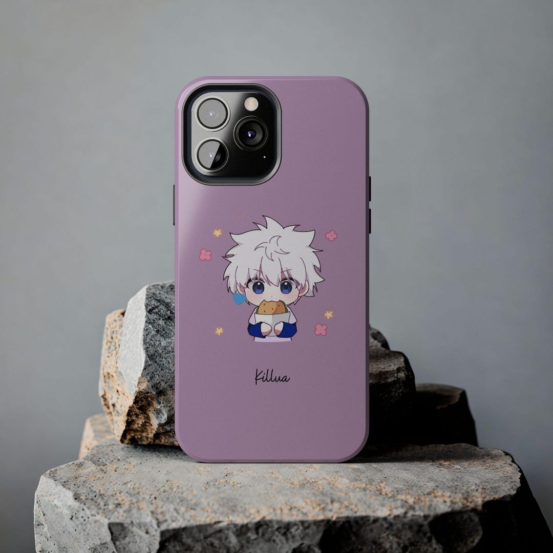 Killua Phone Case, Hunter X Hunter Anime Phone Case, Killua Chibi ...
