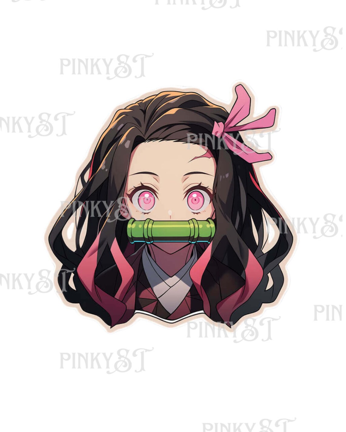 Nezuko Kamado 4 Designs PNG Sublimination Design, Digital File, Anime ...