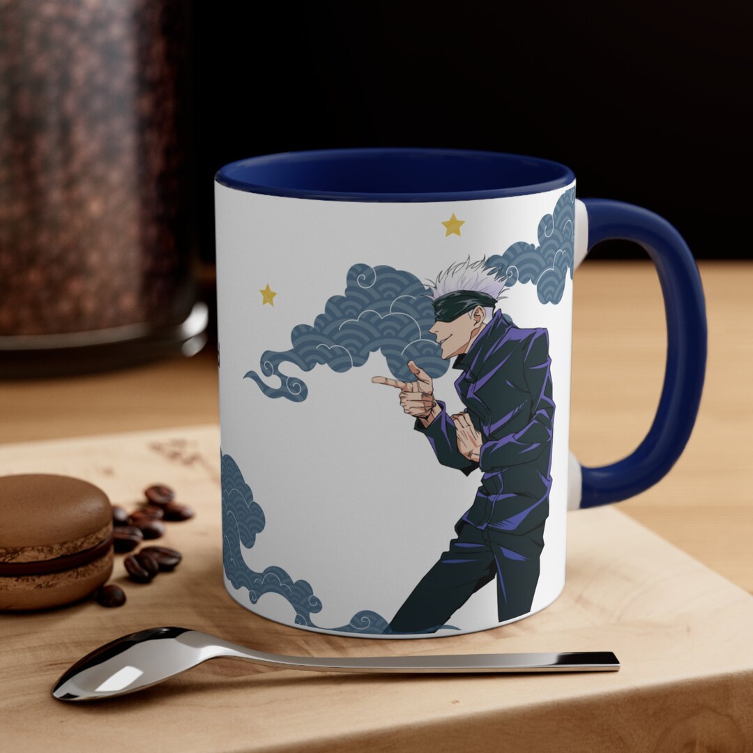 Valentines Day Gift, Anime Mug, Satoru Gojo Mug, Jujutsu Kaisen ...