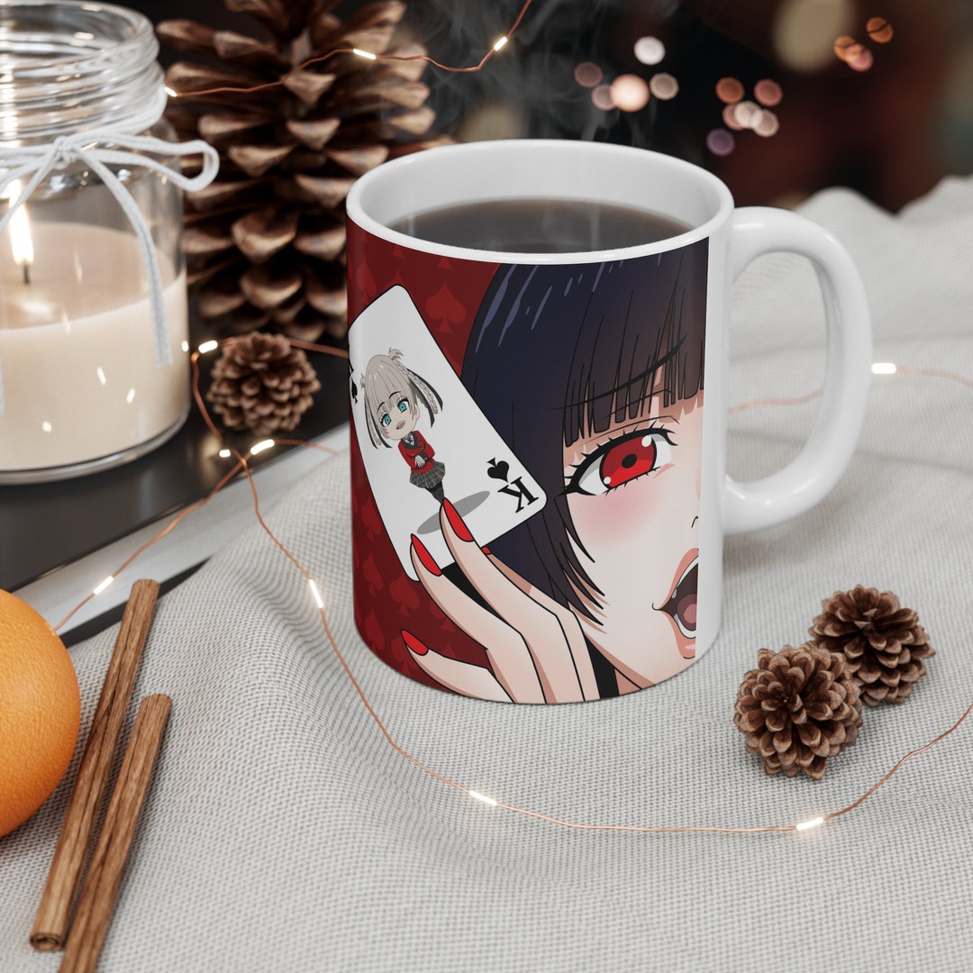Anime Mug, Kakegurui Anime Design, Kakegurui Characters, Anime Gift ...