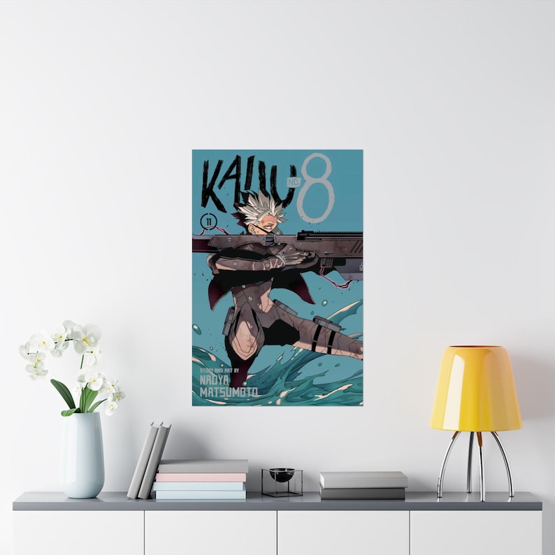 Kaiju N8 Unframed Poster, Kafka Hibino, Reno Ichikawa, Kikoru Shinomiya ...
