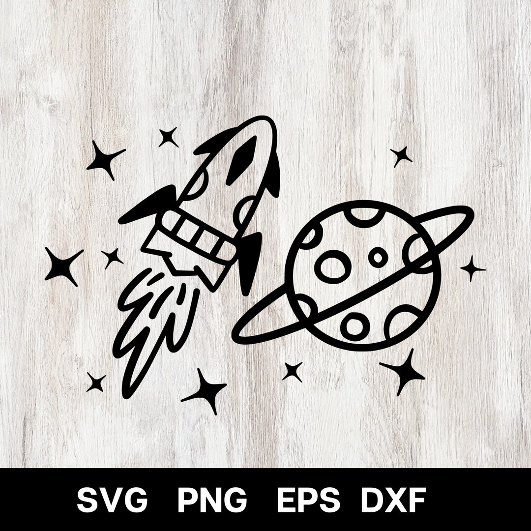 Space Svg, Galaxy Svg, Outer Space Svg, Rocket Svg, Celestial Svg ...