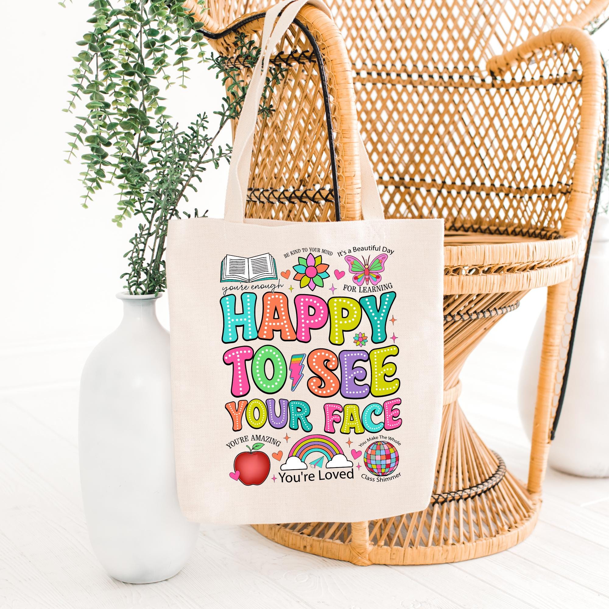 Happy to See Your Face Svg, Back to School Png, First Day of School Png ...